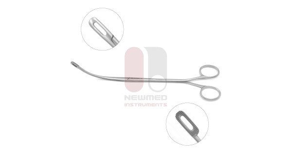 Randall Kidney Stone Forceps - Fully Curved | New Med Instruments